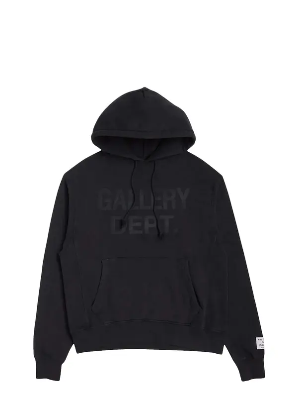 GALLERY DEPT. Center Logo Hoodie - Black