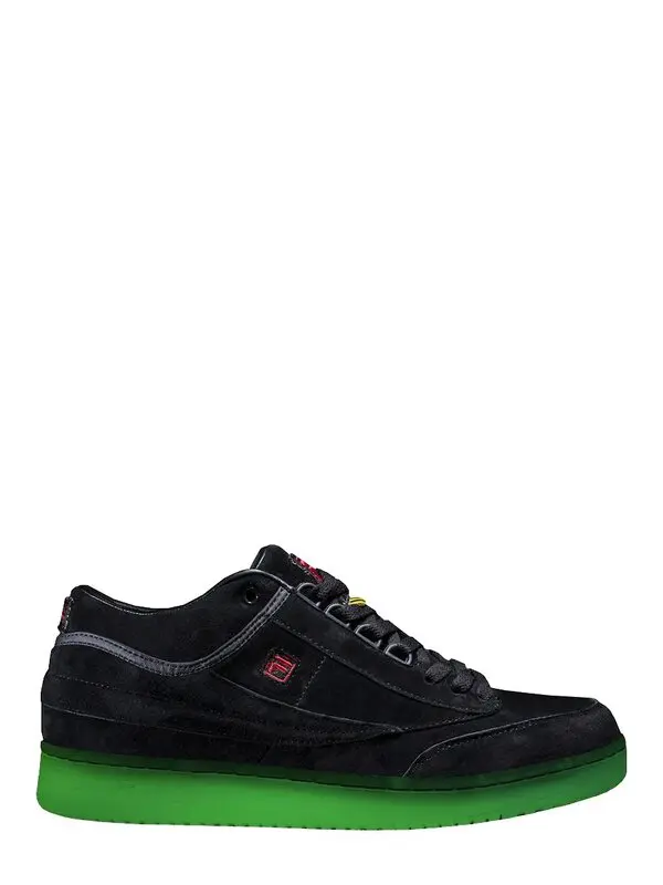 FILA T1 Mid Ghostbusters Sneakers - Black/fila Red/glow Ice
