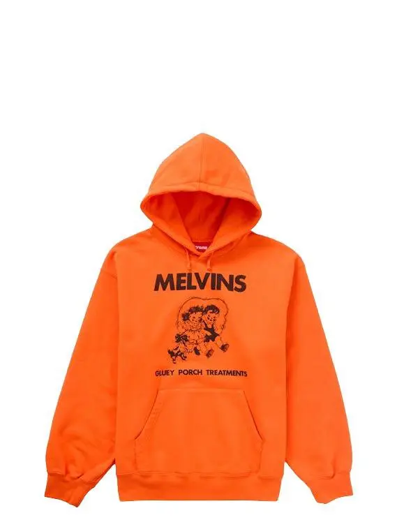 Supreme Hooded Sweatshirt - Bright Orange