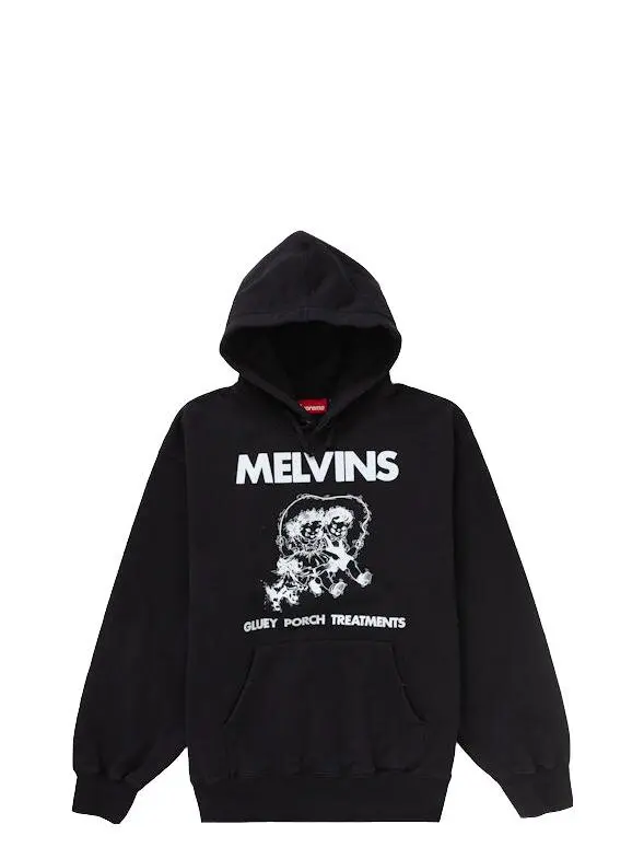 Supreme Melvins Hooded Sweatshirt - Black