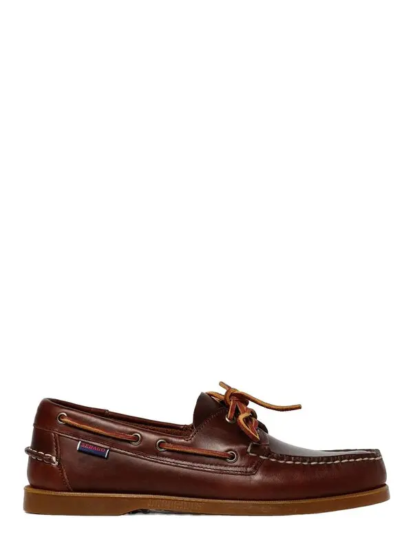 SEBAGO Leather Loafers - Brown