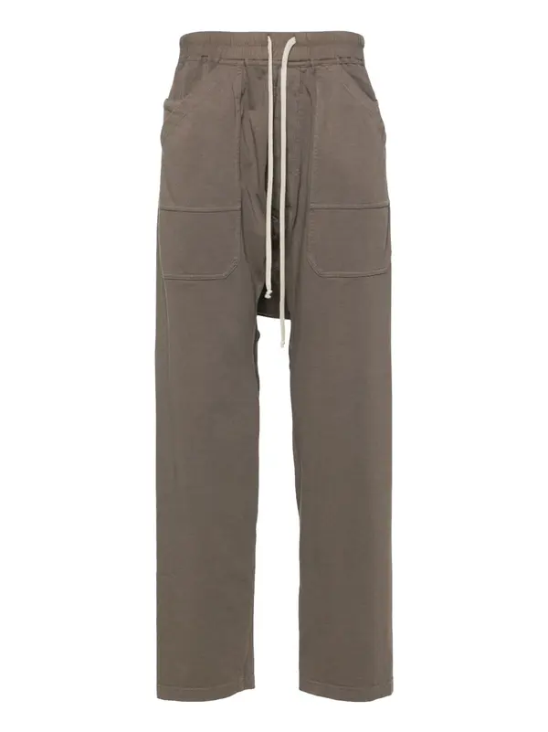Rick Owens Classic Cargo Drop-crotch Trousers - Brown