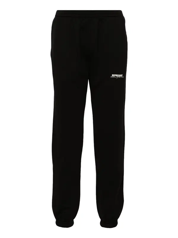 REPRESENT Patron Of The Club Cotton Track Pants - Black