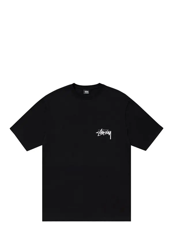 StÜssy Dog Collage Tee - Black