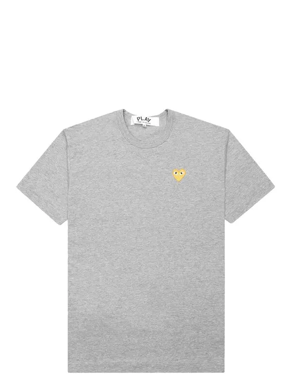 Play Comme Des Garcon Heart T-shirt - Grey