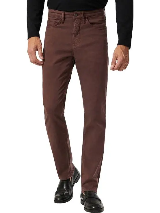 34 Heritage Charisma Relaxed Straight Leg Twill Pants - Mahogany Twill