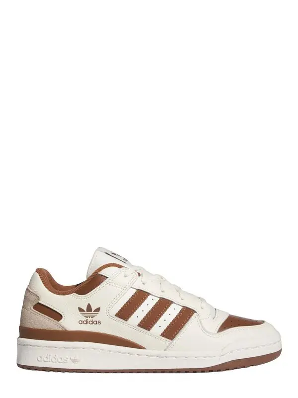 Adidas Forum Low Cl Sneakers - Cream White/preloved Brown/wonder Beige