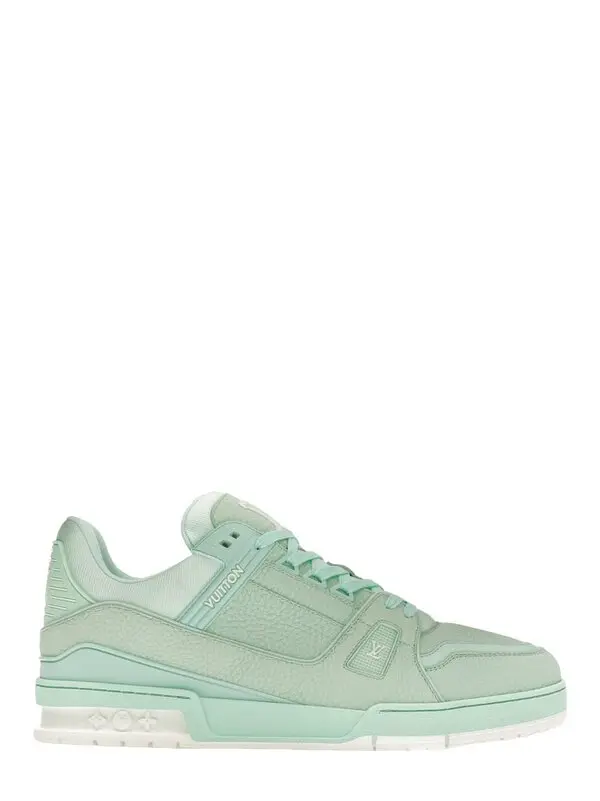 LOUIS VUITTON Trainer Sneakers - Mint/white