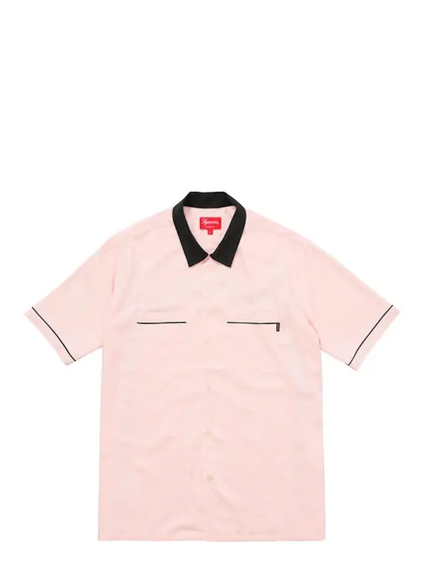 Supreme Playboy Bowling Shirt - Pink