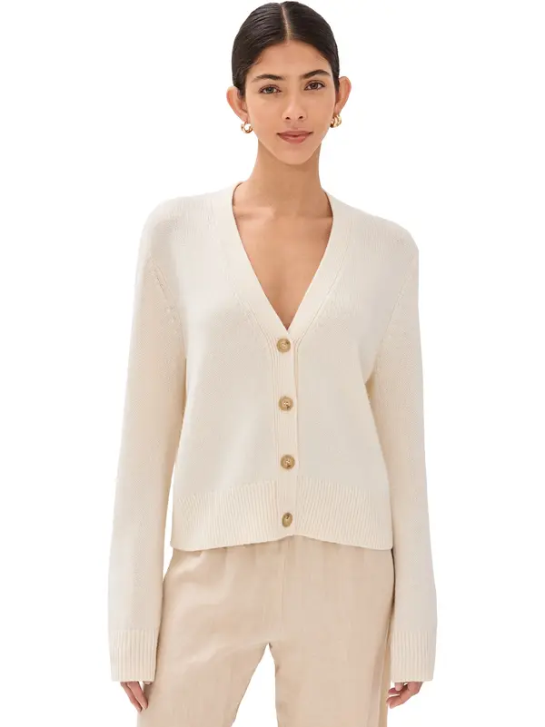 Jenni Kayne Cashmere Cardigan - Ivory