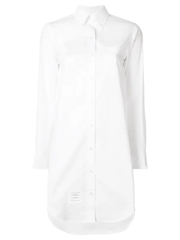 Thom Browne Shirt Dress - White
