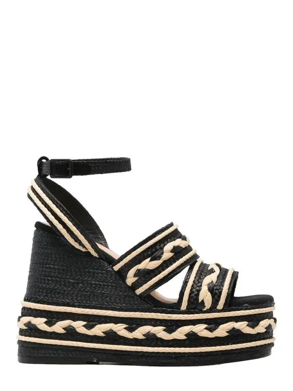 CastaÑer Fermina 135mm Espadrilles - Black