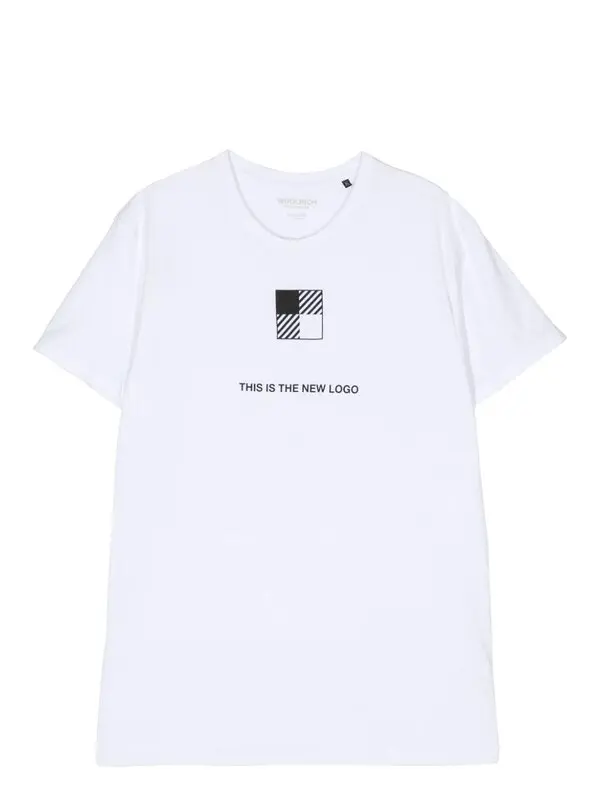 Woolrich Slogan-print Cotton T-shirt - White