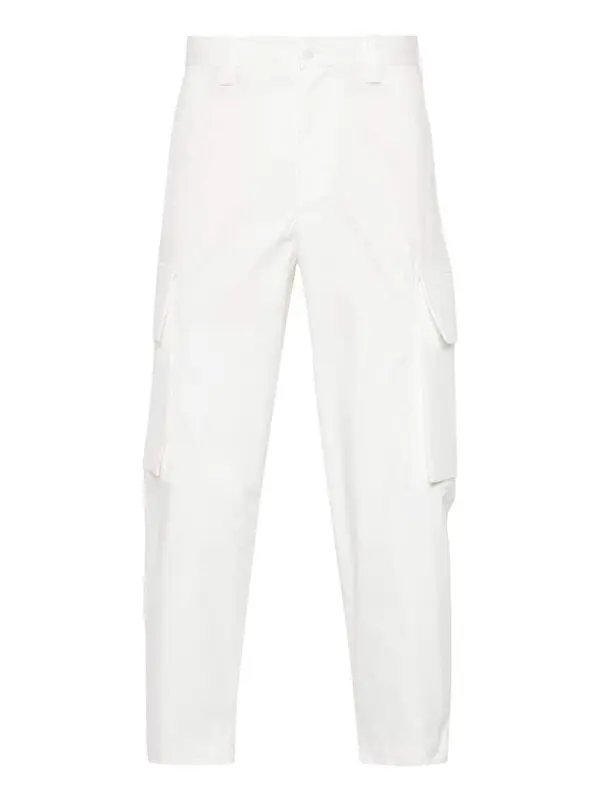 Neil Barrett Tapered Cargo Trousers - White