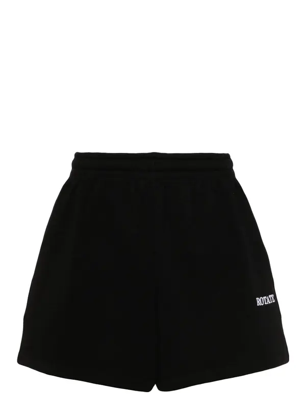 Remain Birger Christensen Logo-embroidered Track Shorts - Black
