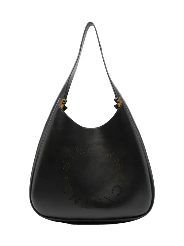 Stella McCartney Cut-out Logo Tote - Black