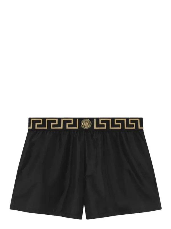 Versace Greca Medusa Swim Shorts - Black