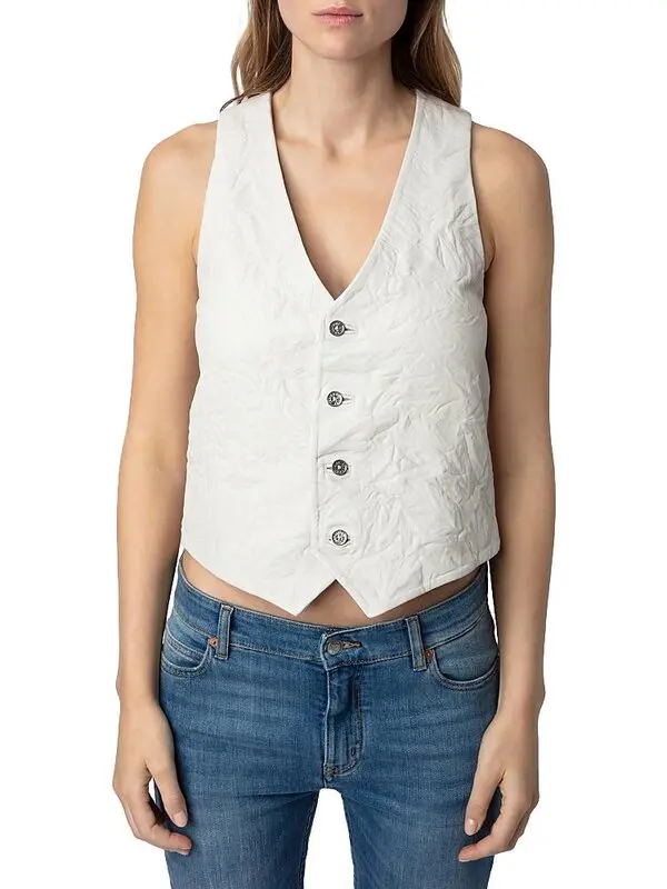 Zadig&Voltaire Leather Vest - Judo