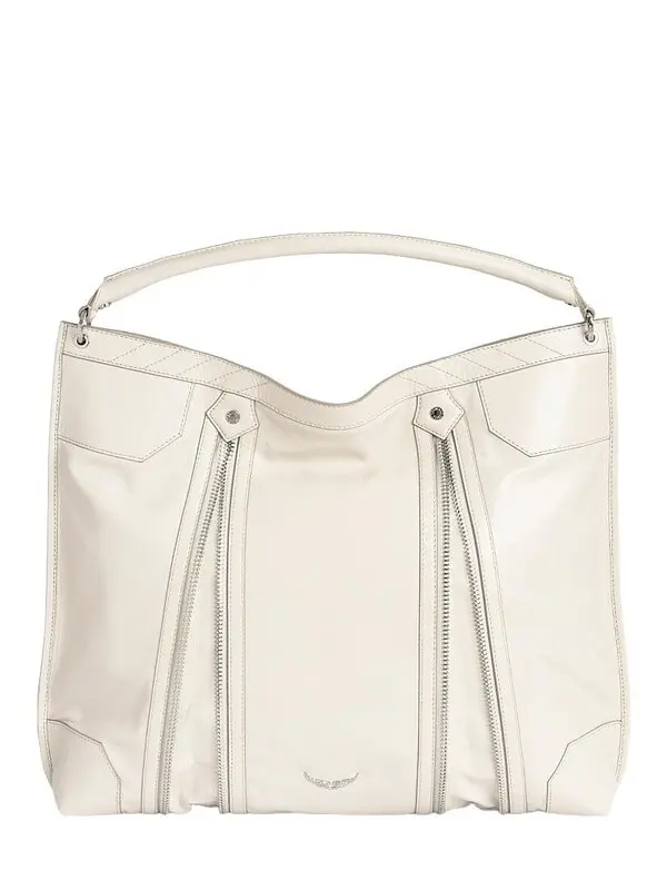 Zadig&Voltaire Sunny Vintage Patent Hobo Bag - Flash