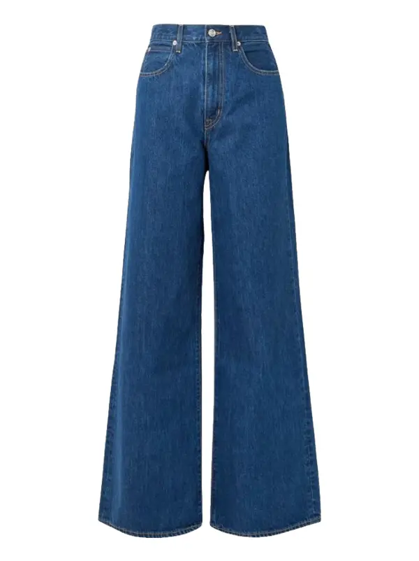 SLVRLAKE - SLVRLAKE Eva High-Rise Wide-Leg Jeans