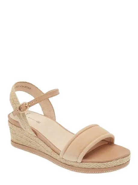 FRANKIE4 Harris Espadrille Sandal - Camel Suede