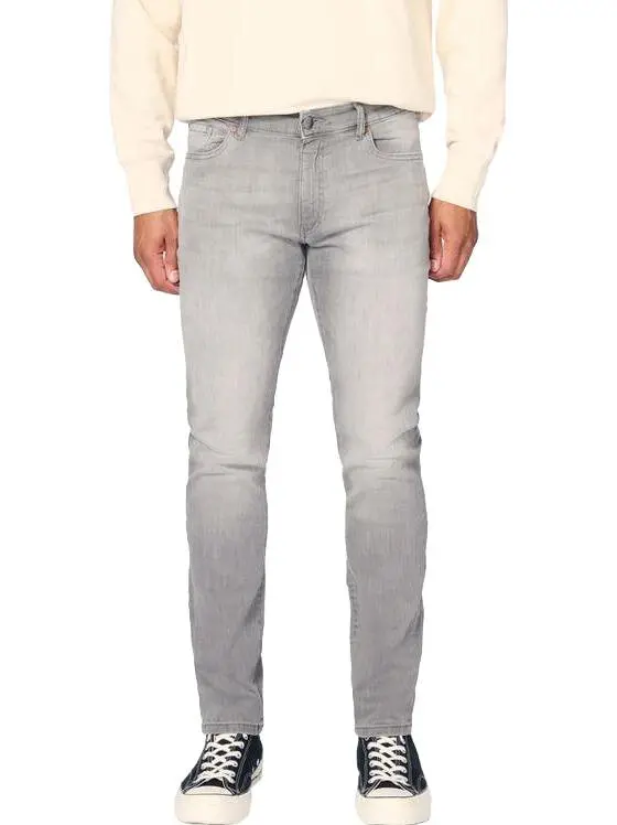 Warp + Weft Hnd Skinny Fit Jeans - Smoke