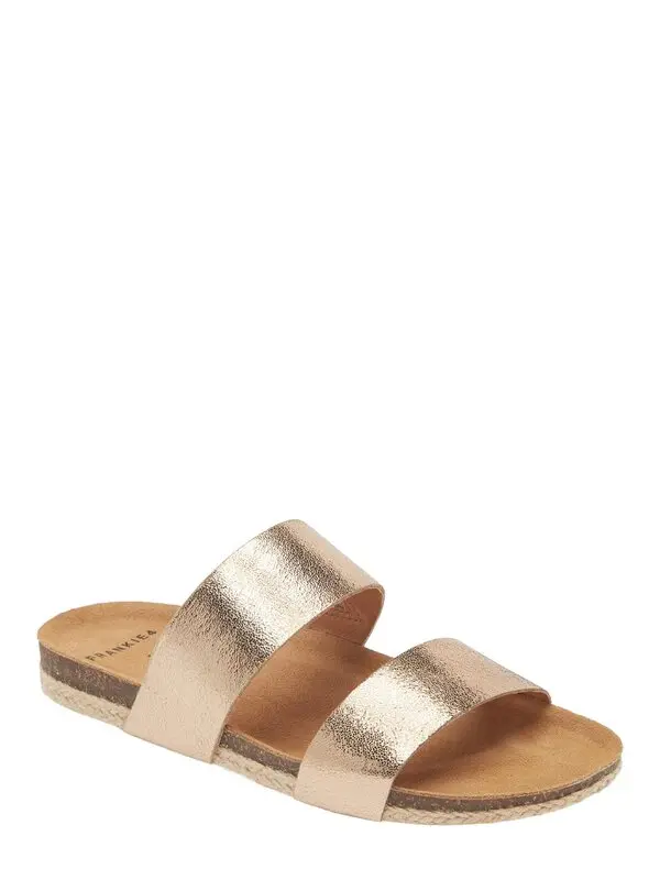 FRANKIE4 Maria Iii Slide Sandal - Rose Gold