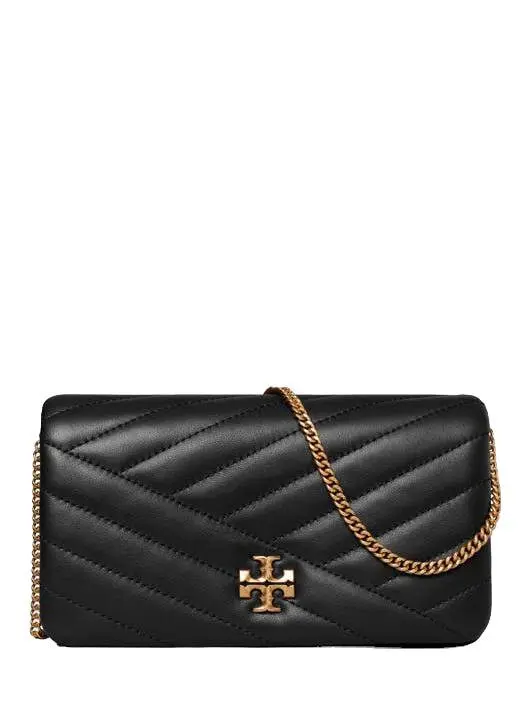 Tory Burch Kira Chevron Crossbody - Black