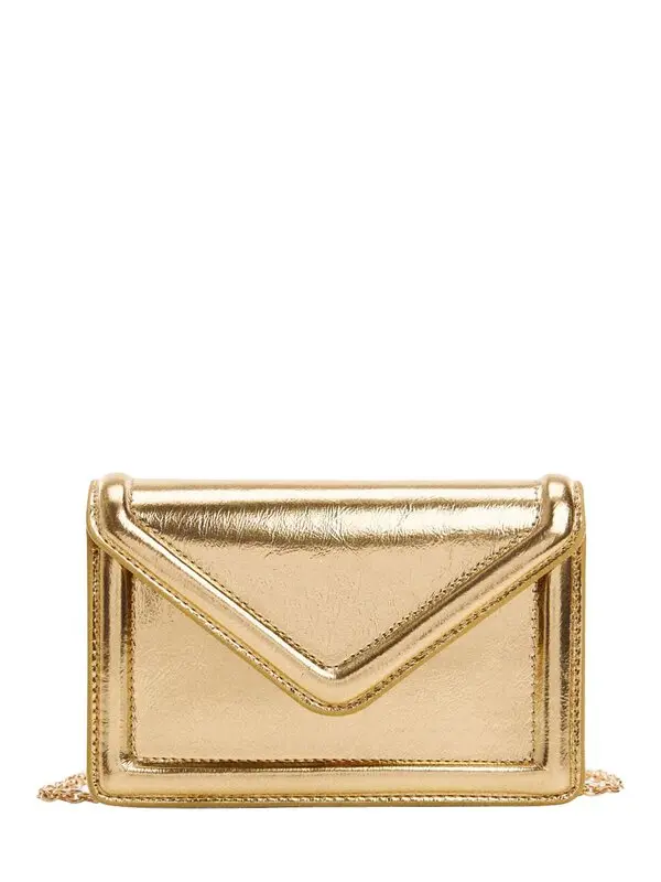 Mango Envelope Flap Bag - Gold