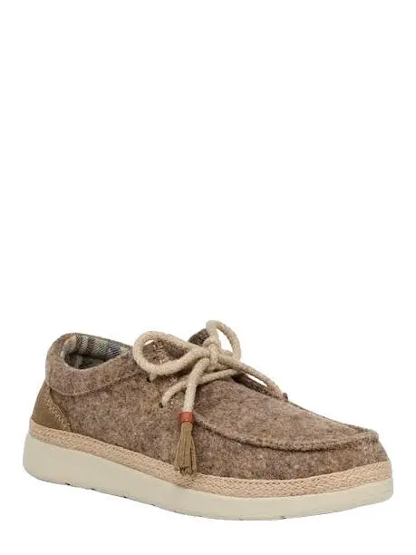 Sanuk Shaka Lite 2 Sl Wool-blend Sneakers - Tan
