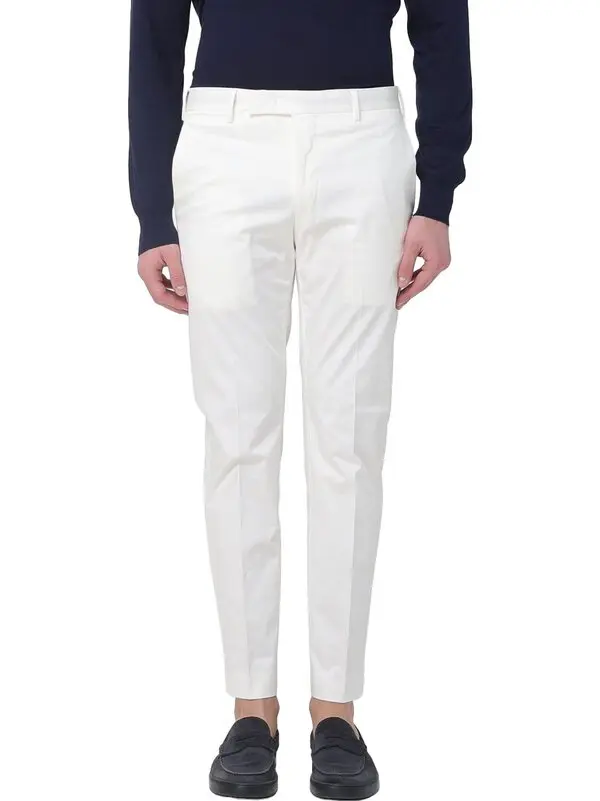 PT TORINO Tailored Trousers - White