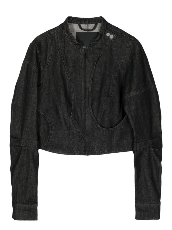HELIOT EMIL Exsiccate Denim Jacket - Black