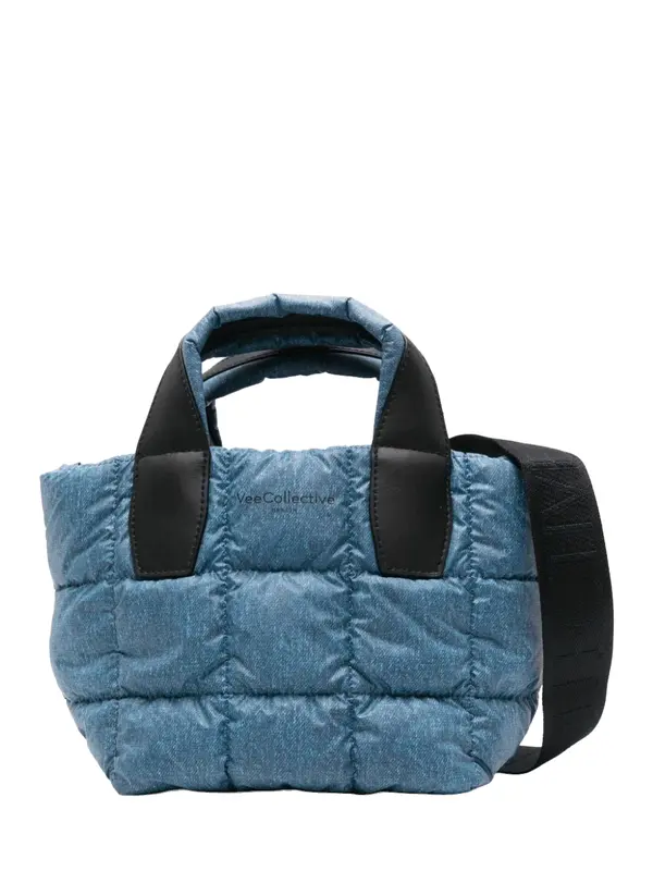VEECOLLECTIVE Mini Porter Tote Bag - Blue