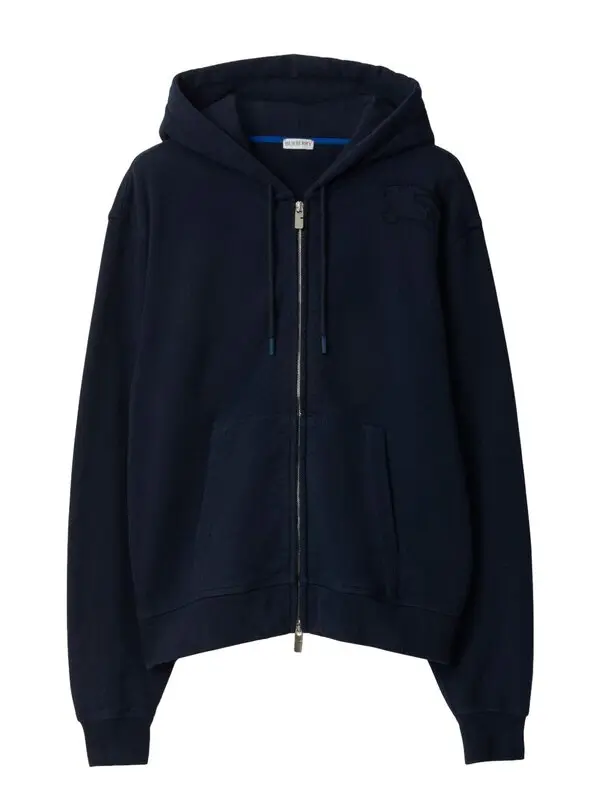 Burberry Cotton Hoodie - Blue