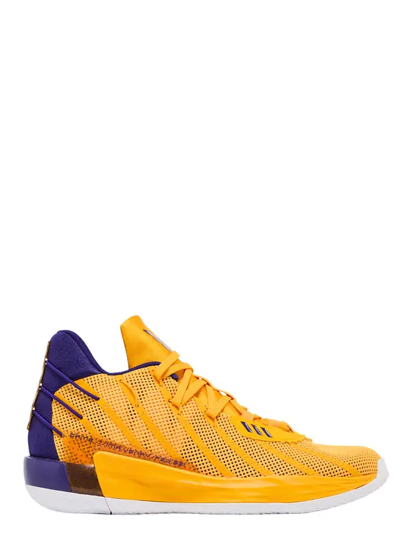 Adidas Dame 'washington Huskies Reverse Retro' Sneakers - Gold