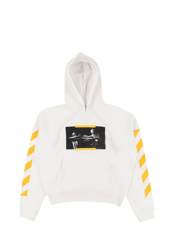 Off-White Caravaggio Print Hoodie - White