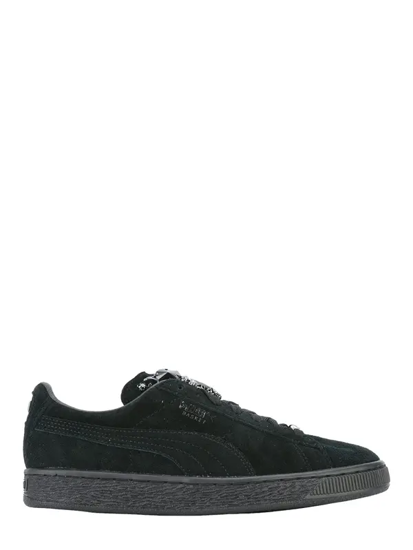 PUMA Embellished Lace-up Sneakers - Black
