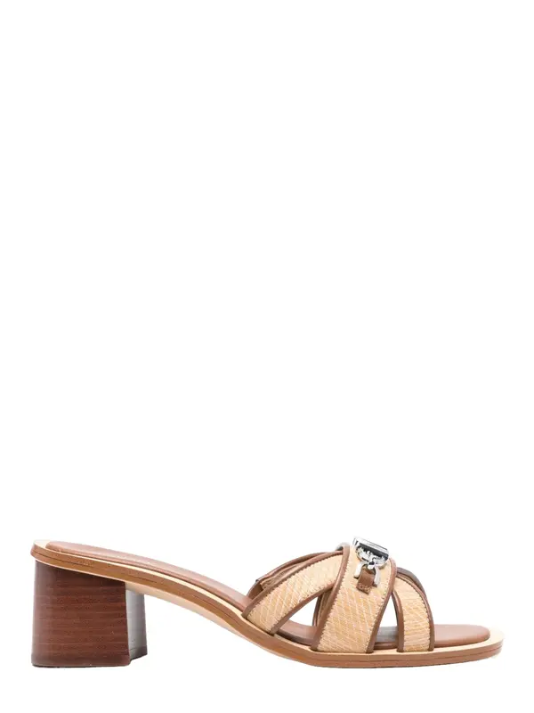 Michael Kors 57mm Tiffanie Sandals - Neutrals
