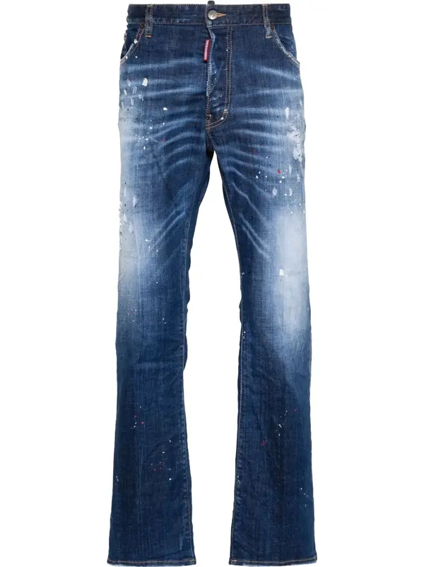 Dsquared2 Plantation Slim-fit Jeans - Blue