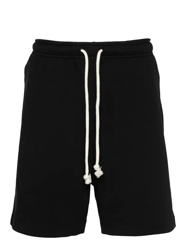 Acne Studios Fleece Track Shorts - Black