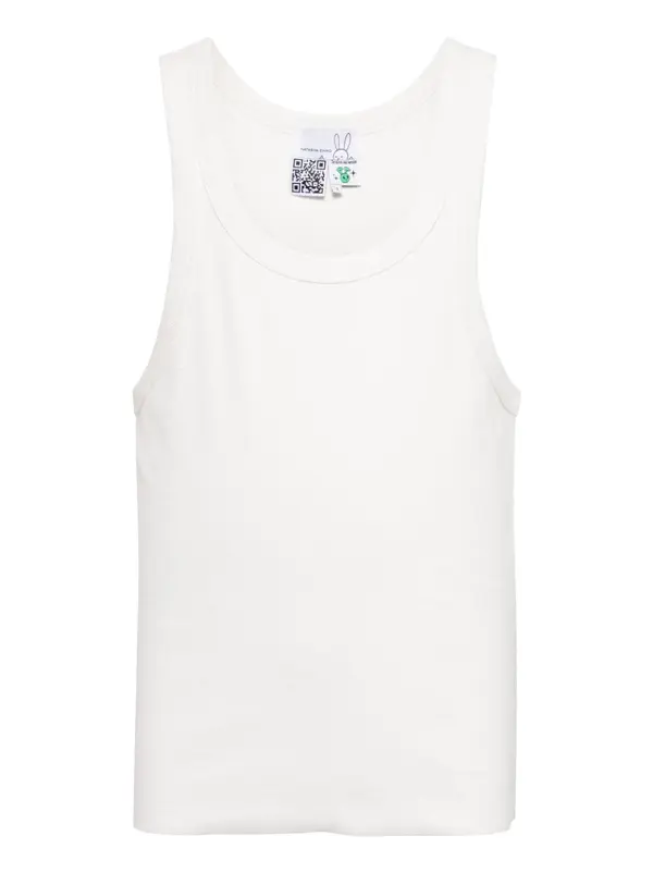 Natasha Zinko Logo-print Tank Top - White