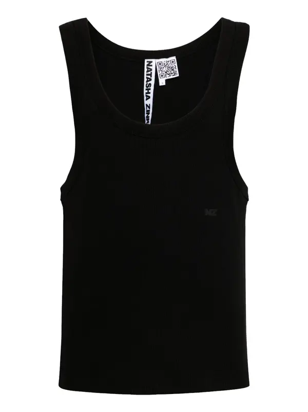 Natasha Zinko Logo-print Tank Top - Black