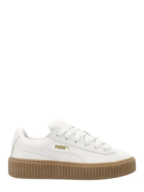 PUMA Creeper Phatty Leather Sneakers - White
