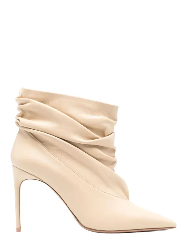 Philosophy Di Lorenzo Serafini X Malone Souliers Francesca 100mm Boots - Neutrals