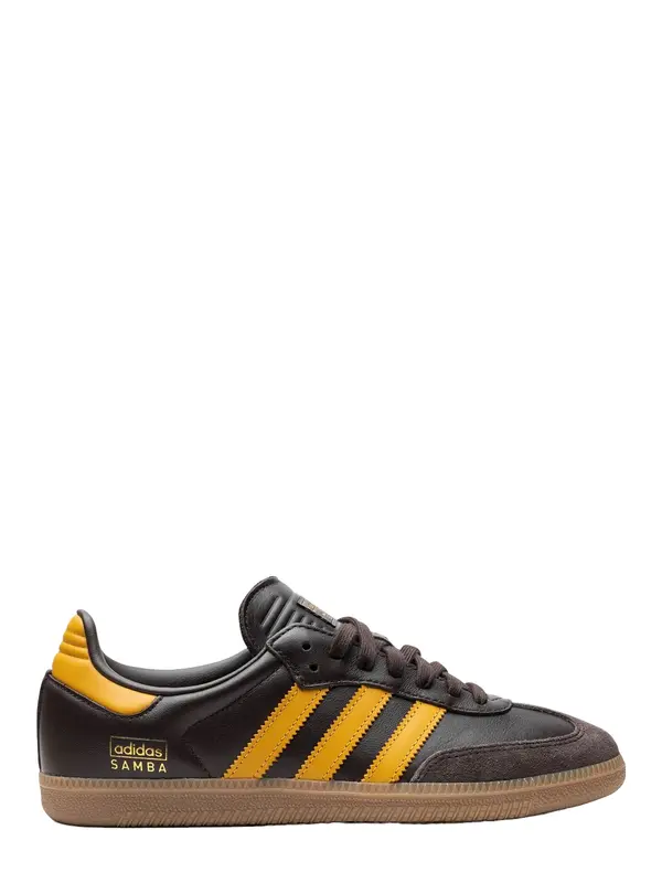 Adidas Samba Leather Sneakers - Brown