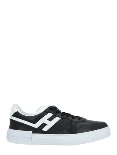 Hogan Leather Sneakers - Black