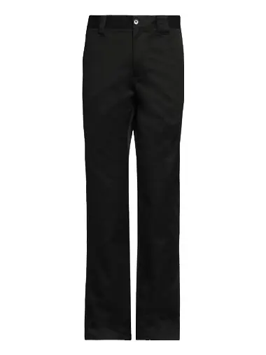 Burberry Cotton Twill Chinos - Black