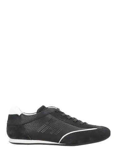 Hogan Low-top Leather Sneakers - Black