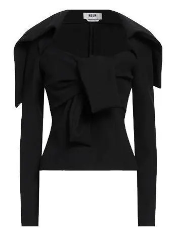 MSGM Bow Blouse - Black