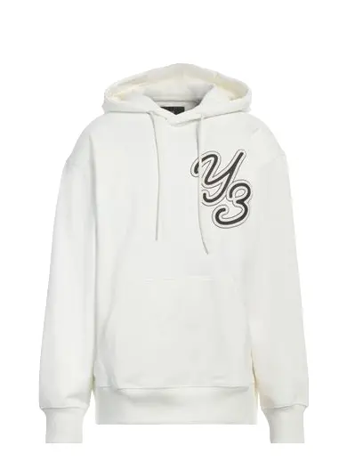 Y3 Organic Cotton French Terry Sweatshirt - White